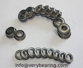 China Flange miniature ball bearings F682ZZ 2x5x2.3 Stainless Steel Bearings supplier