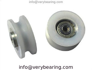 China Custom Bearings /nonstandard bearings /U-shape groove ball bearings/Pulley Bearing supplier
