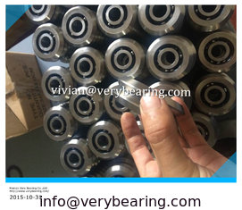 China W1 Dual V Guide Wheel Shielded Double Row Angular Contact Ball Bearing supplier